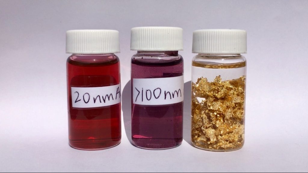 What gives gold nanoparticles their color? – Sustainable Nano Blog – UW ...