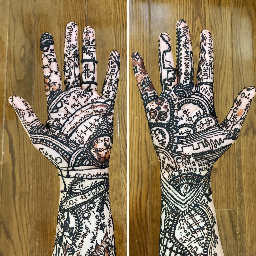 Science Henna: Sharing stories through my hands – Sustainable Nano Blog ...